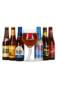belgian beer selection