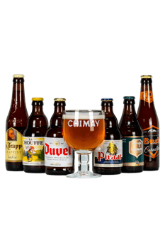 belgian beer selection