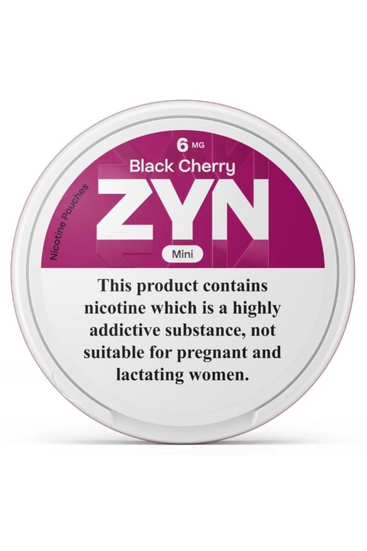 Buy Zyn Black Cherry Mini 6 Mg Nicotine Pouch - CityDrinks